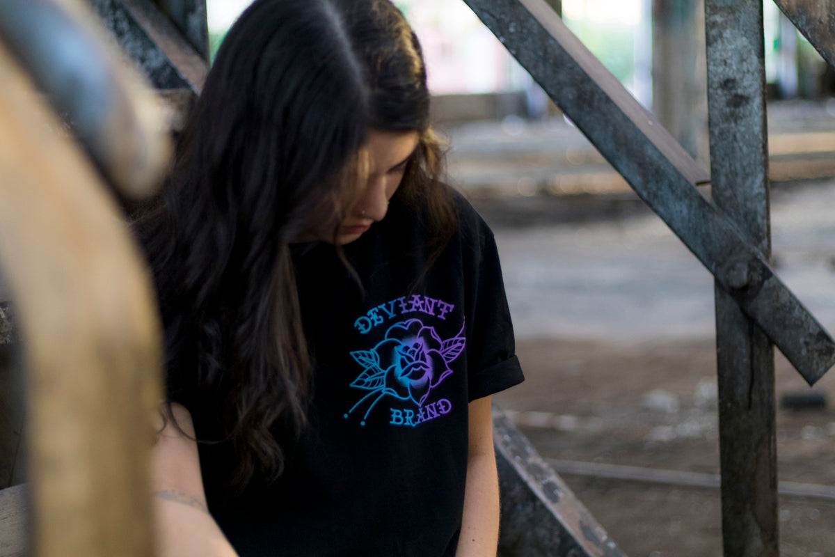 "Rose" Tee! – Deviant Brand Clothing